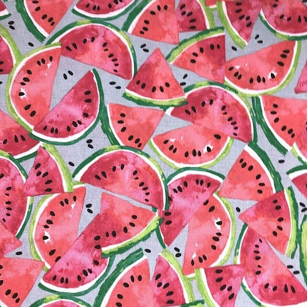Watermelon Fabric - Etsy
