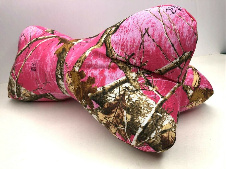 Pink Real Tree Camo Camouflage Dog Bone 3 Sided Neck Travel - Etsy