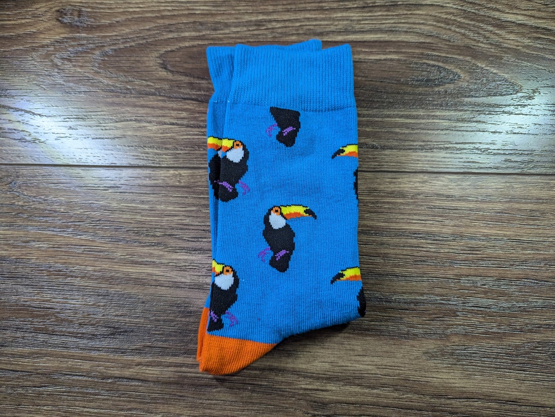 Fun Socks | Bird Tropical Toucan | Mr Toucan - Etsy
