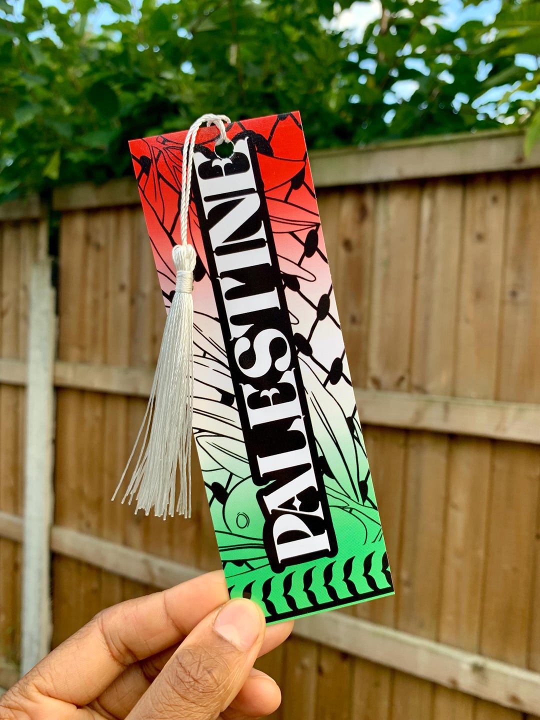 Palestine Flag Bookmark, Palestine Fundraiser, Watermelon Art, Keffiyeh ...
