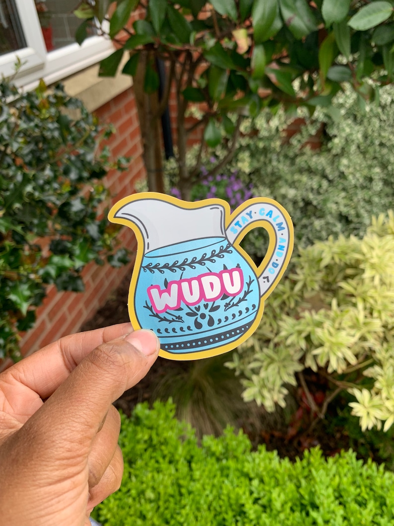 Wudu Salah Sticker Islamic Quote Islamic Stickers Islamic Art Islamic ...