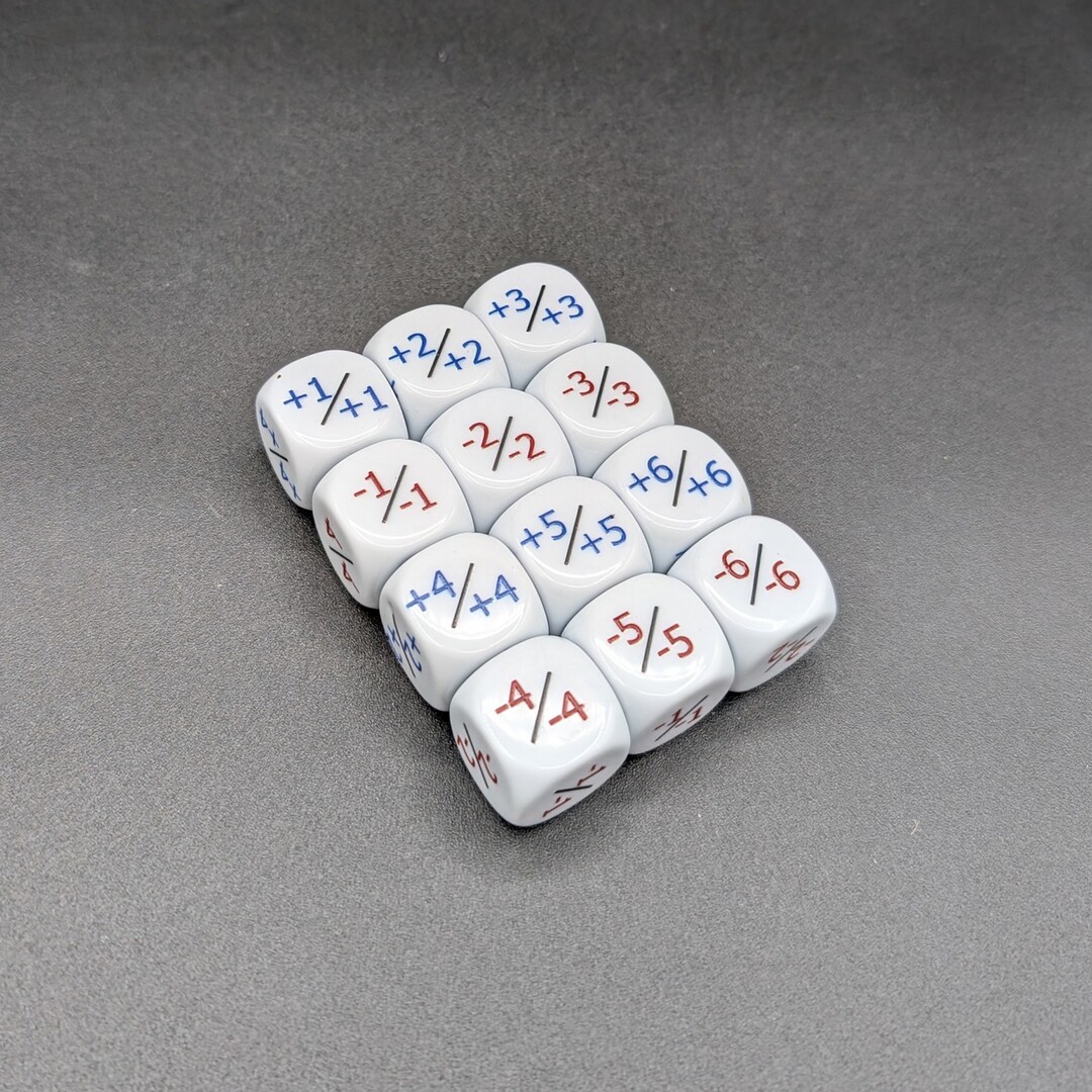 Set of 12 Counters - Customizable Colors - RPG Games - Role Playing ...