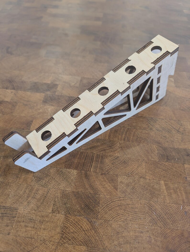 Laser Cut French Cleat Bracket for DIY Shelving, Wood Storage & Wall ...