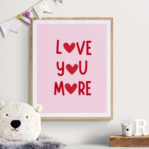 Love You More, Home Decor, Bedroom Decor, Kitchen Decor, Living Room ...