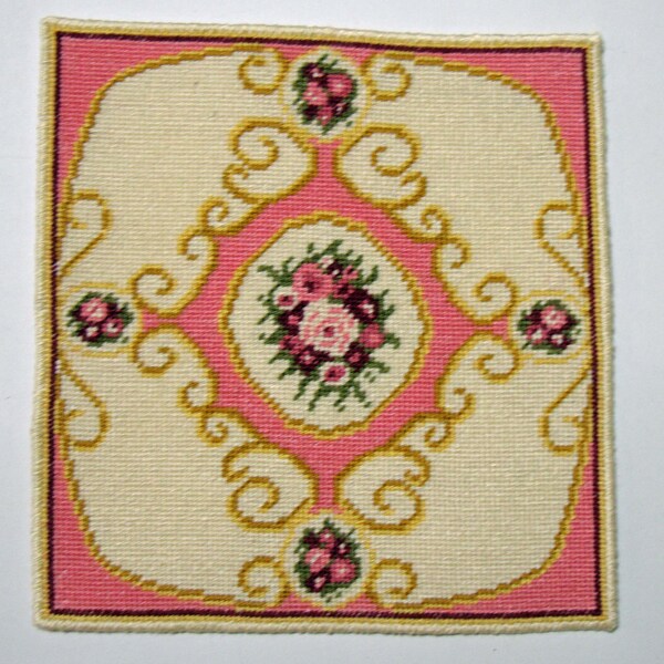 Pink Dollhouse Rug - Etsy