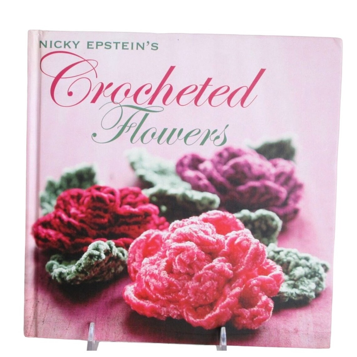 Nicky Epsteins Crocheted Flowers Hardcover Craft Book - Etsy