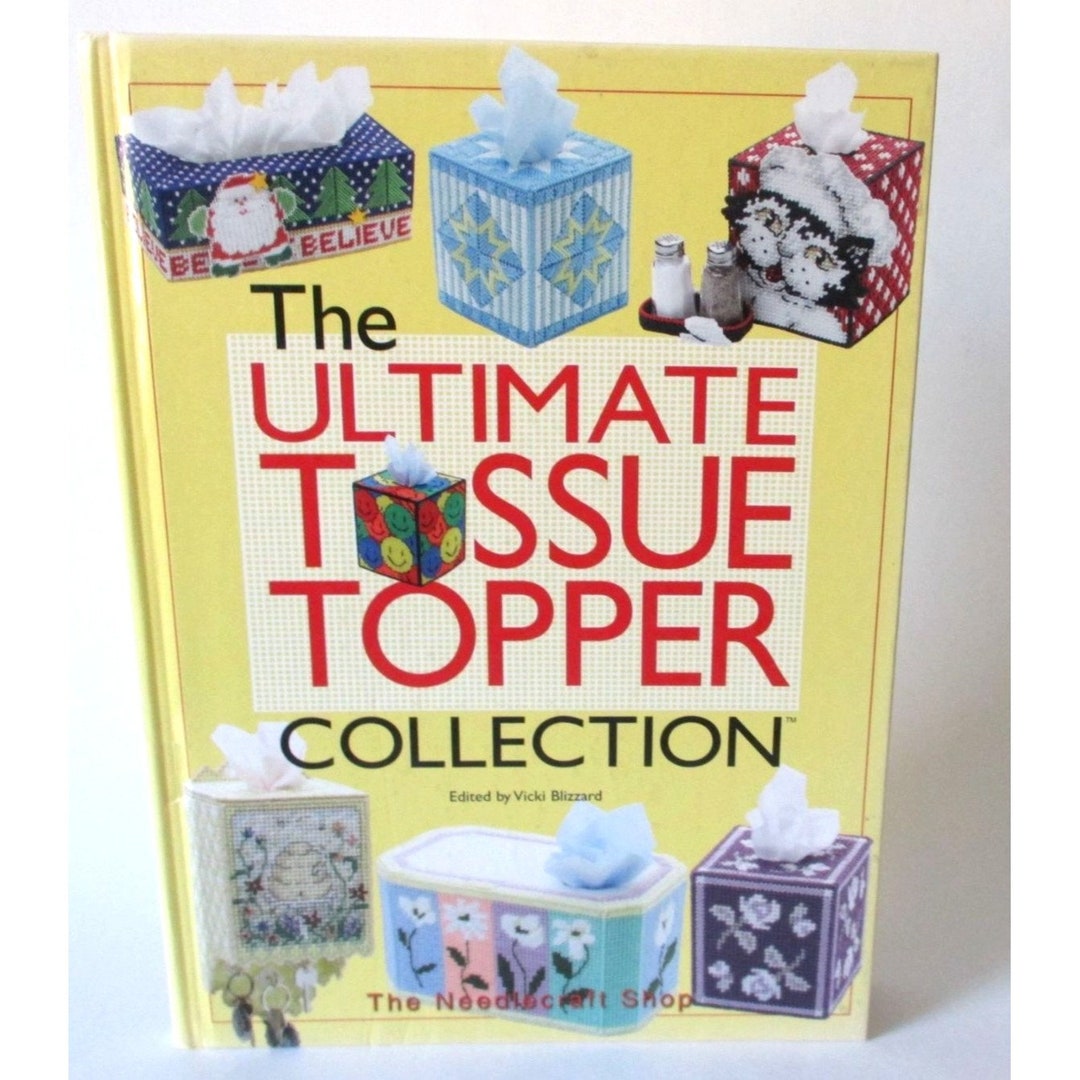 The Ultimate Tissue Topper Collection Plastic Canvas Book Patterns - Etsy