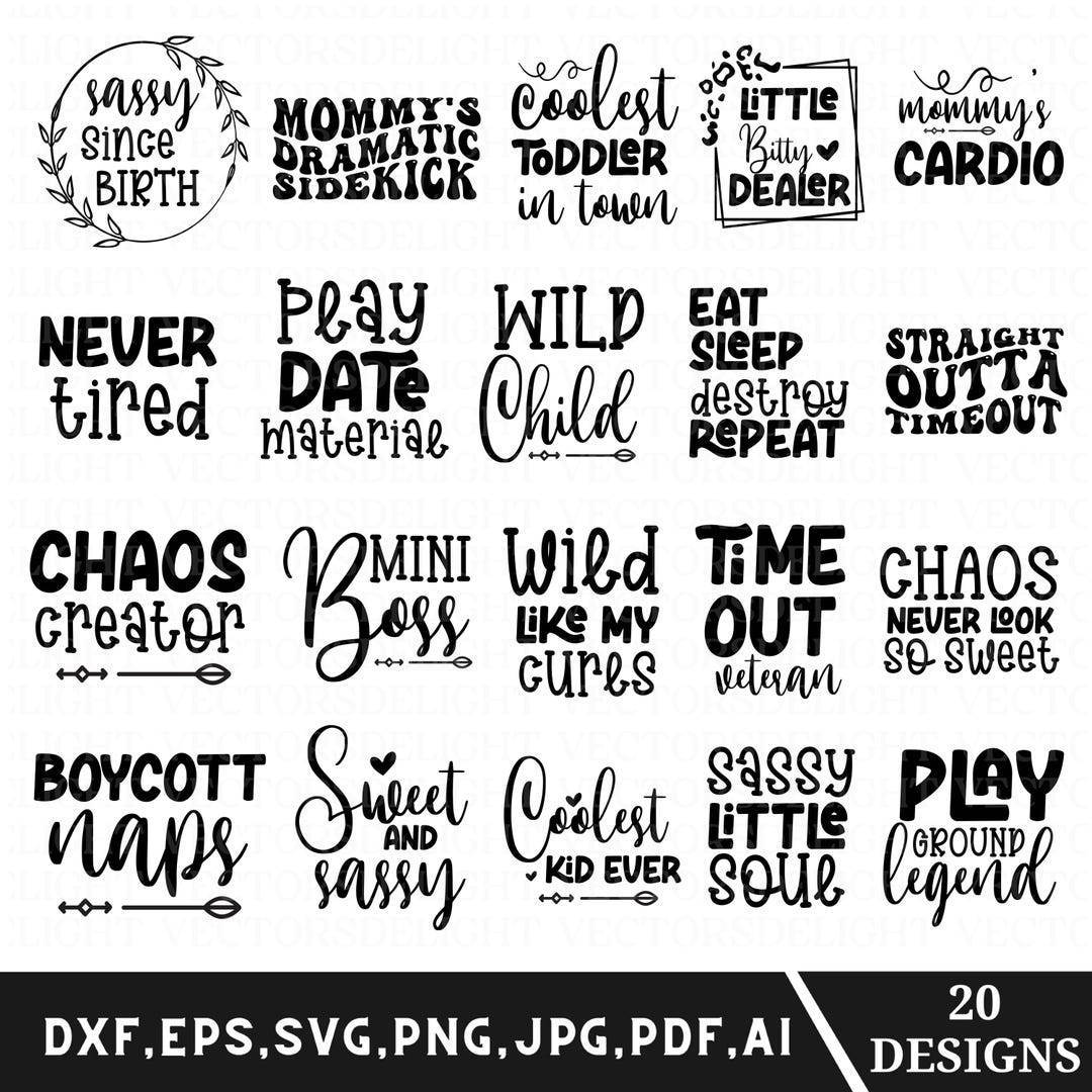 Toddlers Svg Bundle, Funny Kids Svg, Cool Kids Svg, Sarcastic Svg ...