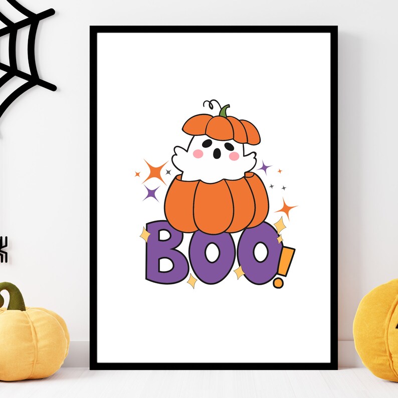 Halloween Boo Svg Png, Baby Boo Ghost Svg, Halloween Ghost Svg, Spooky ...