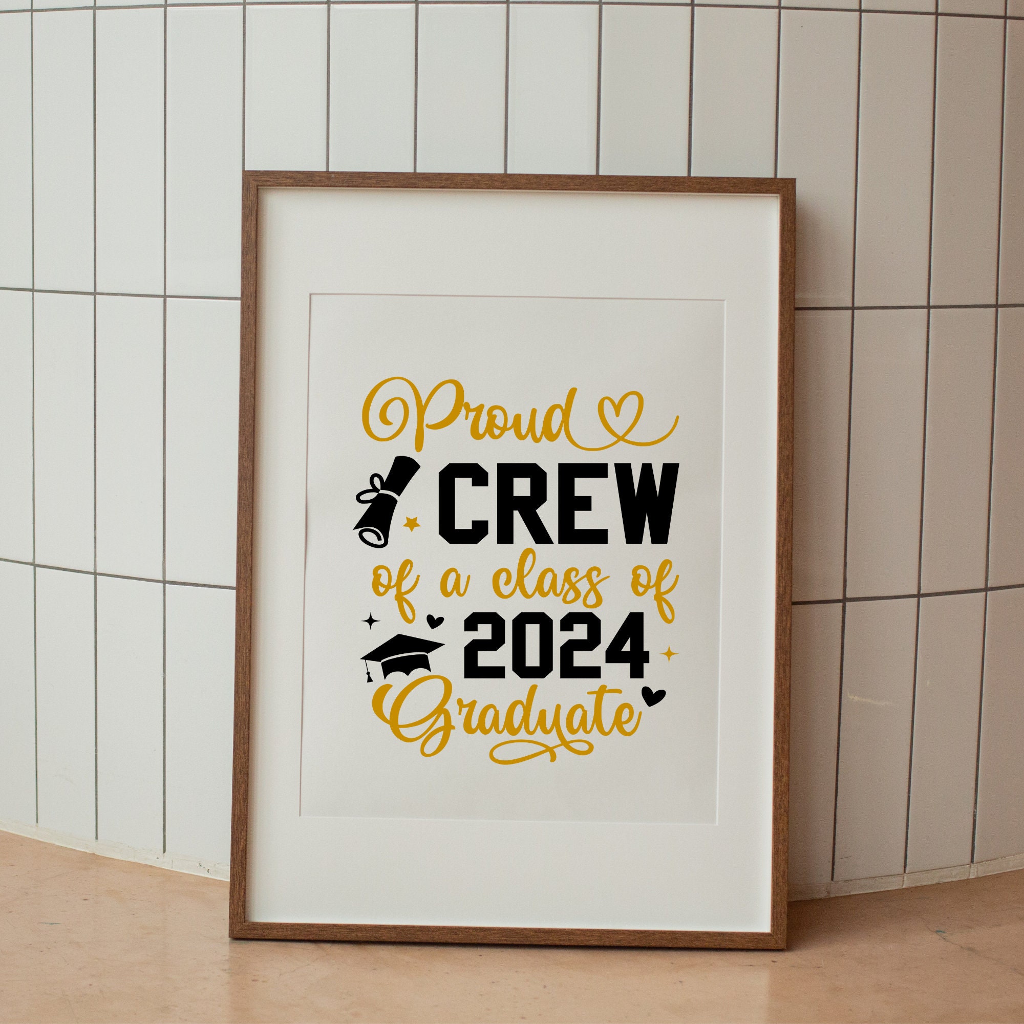 Proud Graduate Family 2024 SVG Bundle (digital Files) - Etsy