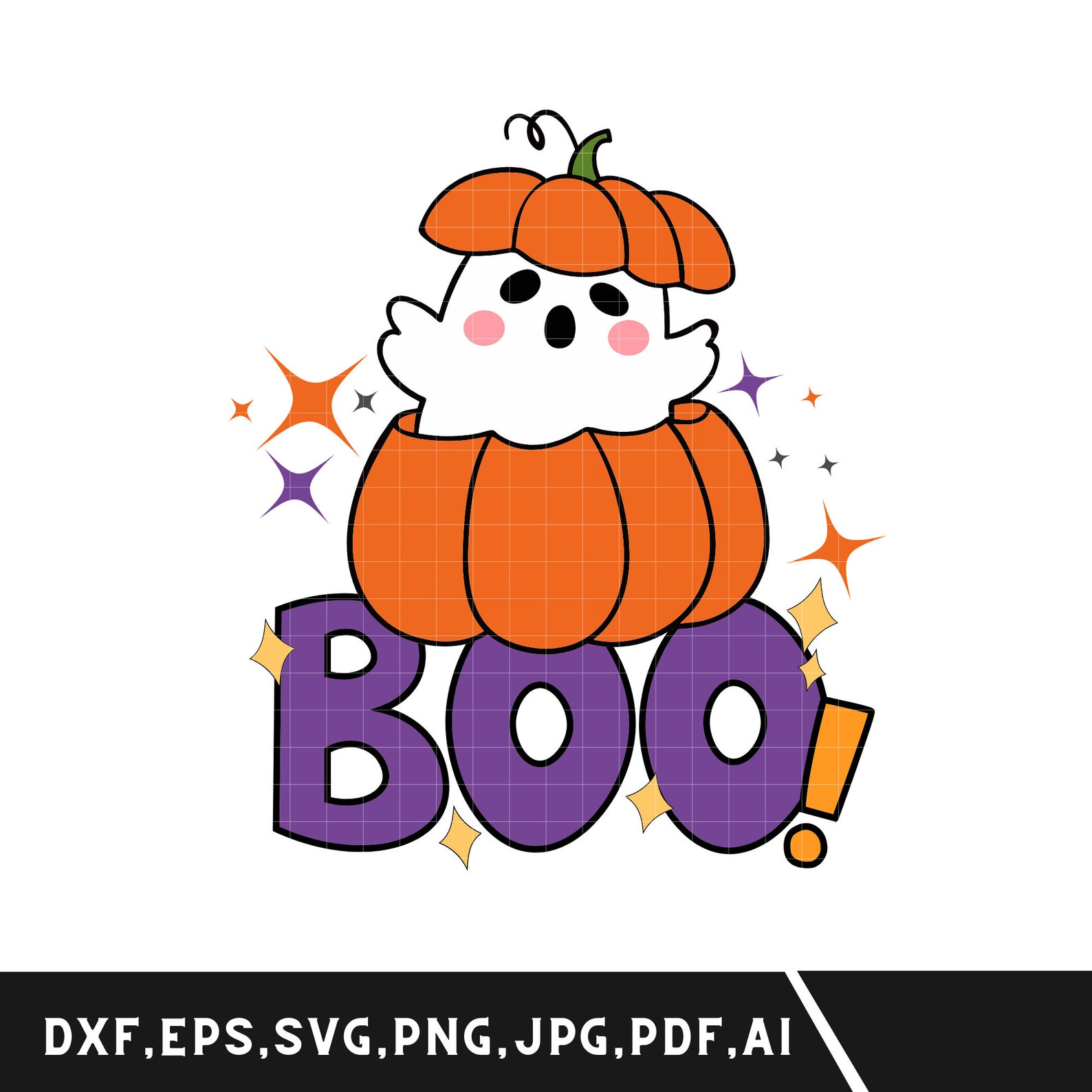 Halloween Boo Svg Png, Baby Boo Ghost Svg, Halloween Ghost Svg, Spooky ...