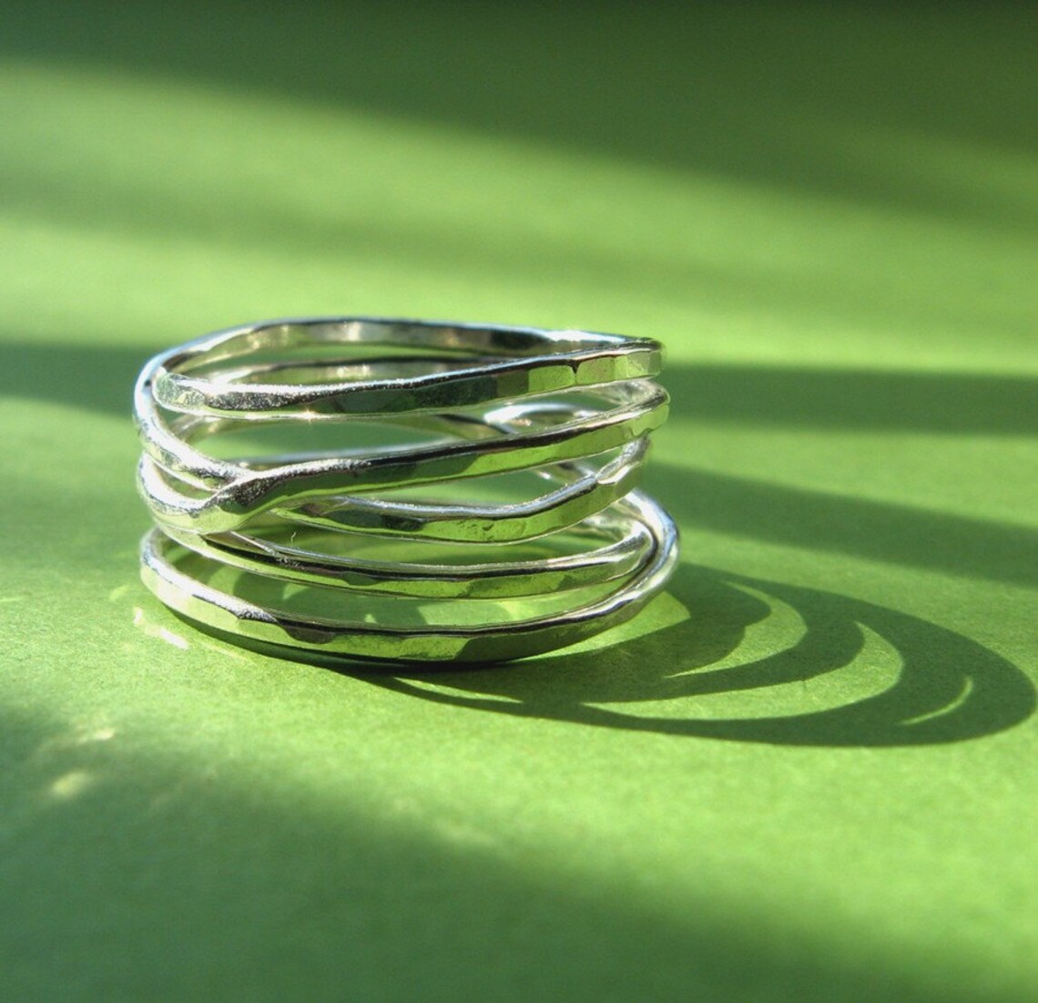 Silver Wrap Ring. Infinity Ring. Wrapped Ring in Sterling - Etsy