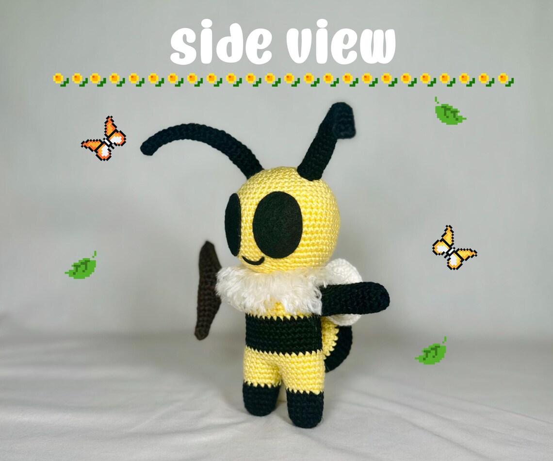 Vi the Bee Amigurumi PDF Pattern - Bee Crochet Pattern - Etsy