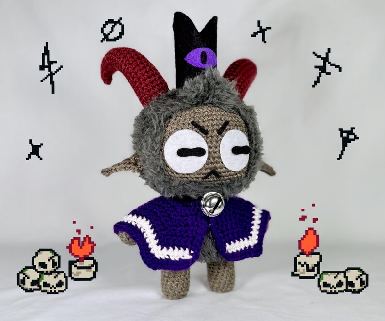 Crochet Pattern: Cult Leader Lamb and Cult Leader Goat PDF File Bundle ...