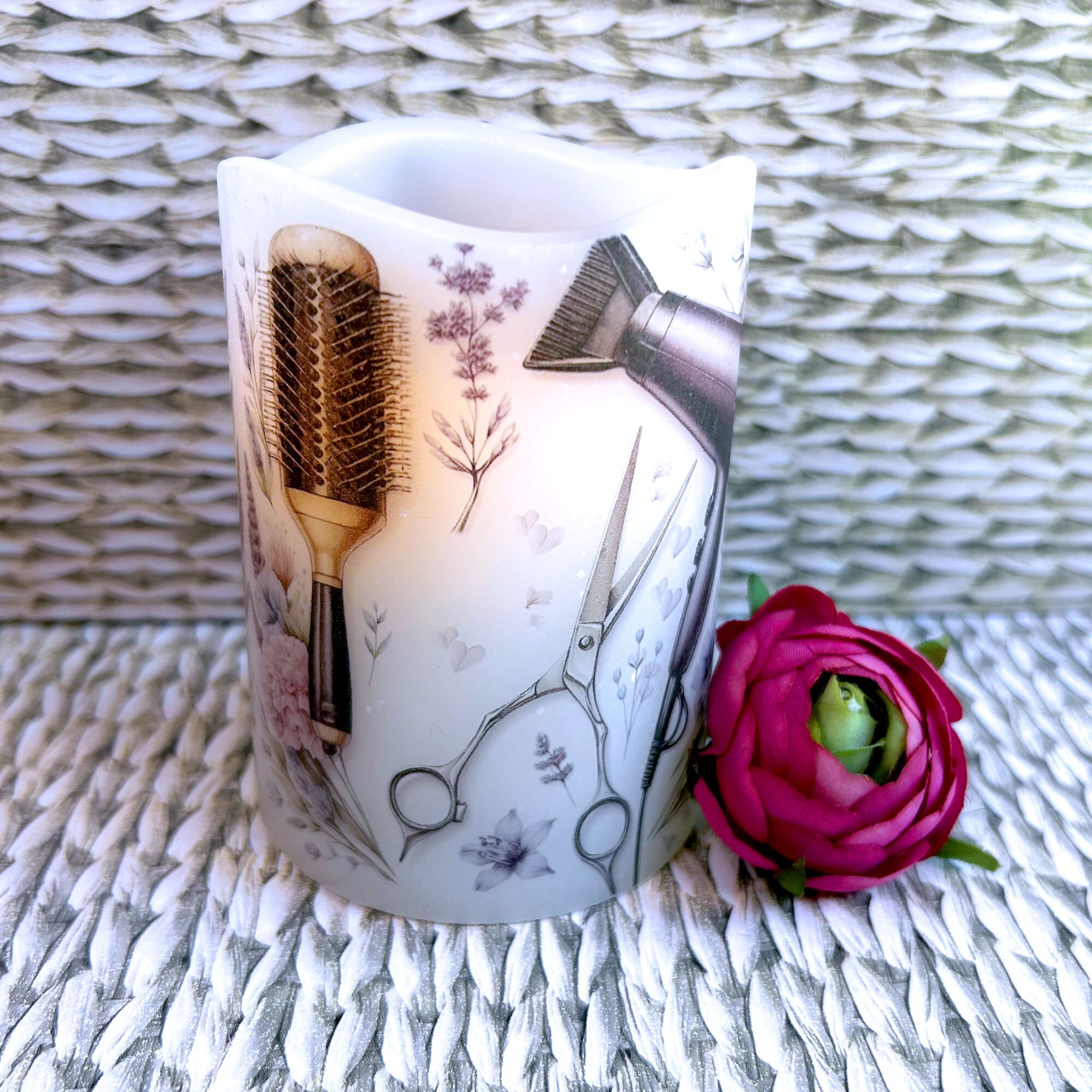 Hair Tools, Real Wax Flameless Candle, Tools of the Trade, Great for ...