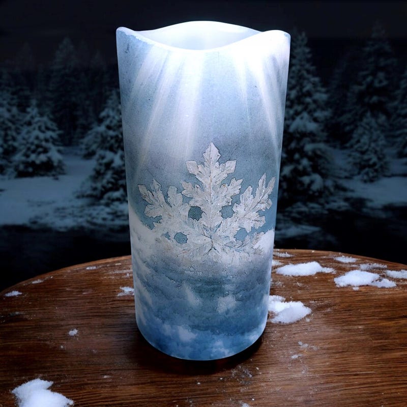 Pillar Candles Shimmer - Etsy