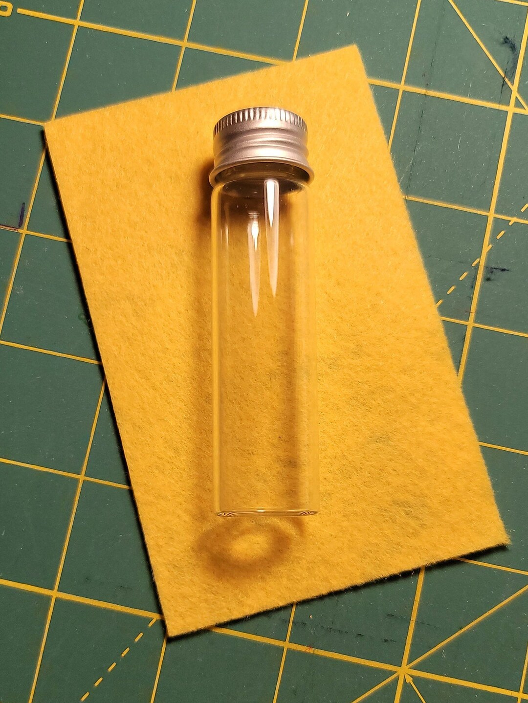 Tall Glass Potion Bottle: 20ml Apothecary Vial With Aluminum Lid - Etsy