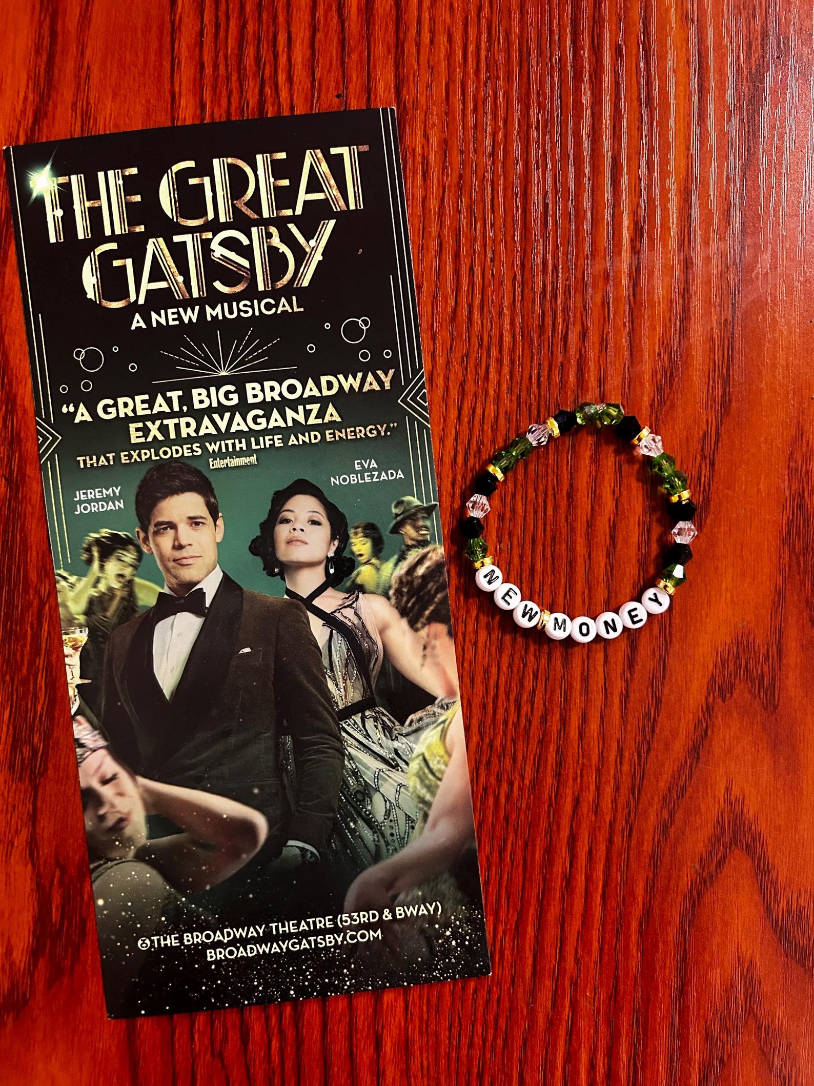 The Great Gatsby “new Money” Bracelet - Etsy