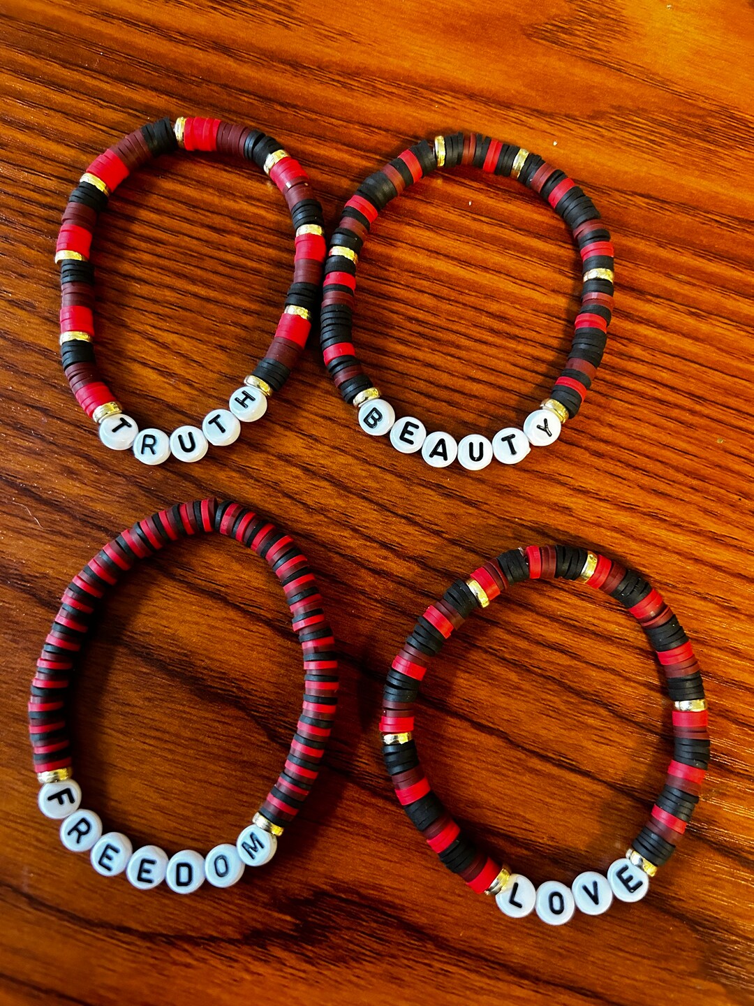 Moulin Rouge “truth, Beauty” Broadway Bracelet Set - Etsy