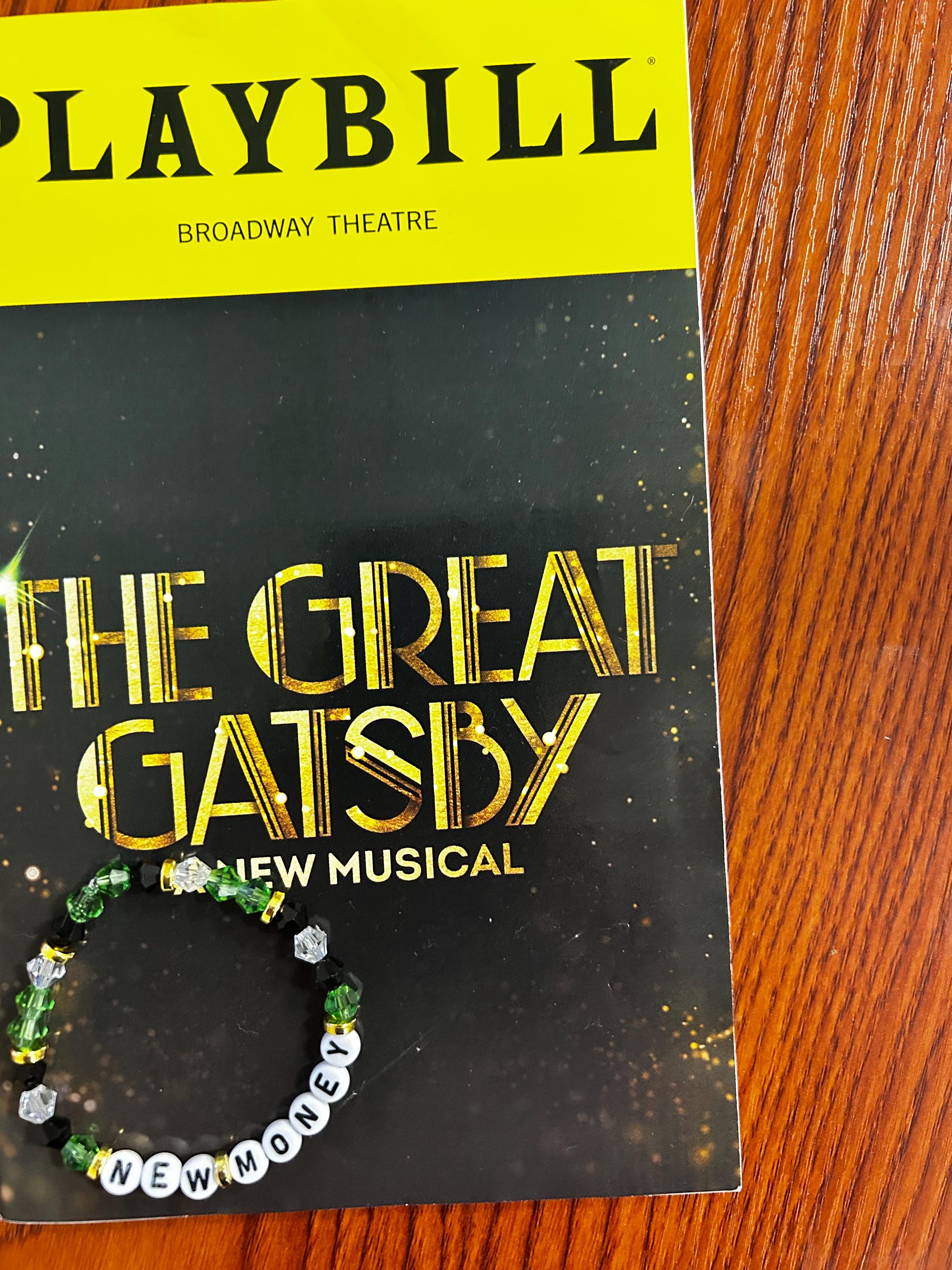 The Great Gatsby “new Money” Bracelet - Etsy