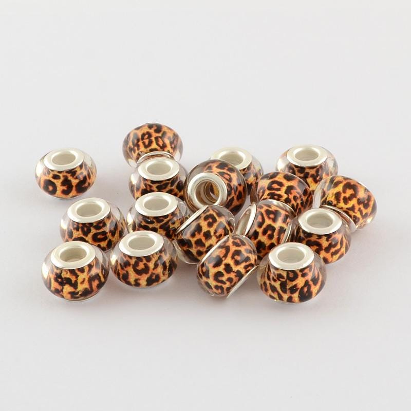 Leopard Print Beads - Etsy