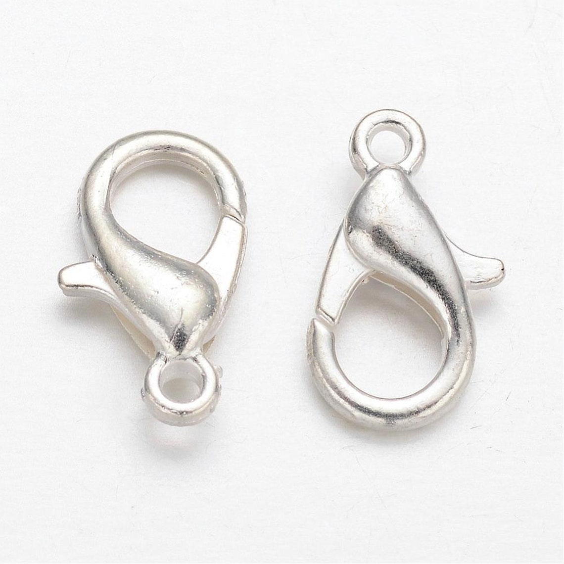 30 Lobster Claw Clasps About 6mm Wide 12mm Long Hole: 1.2mm - Etsy
