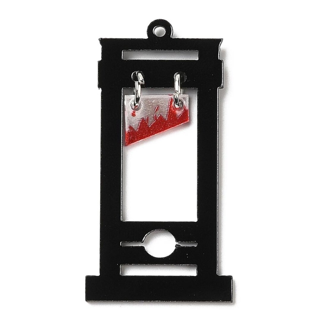 1 Guillotine Pendant Perfect Scary Death Charm for Halloween Bloody ...