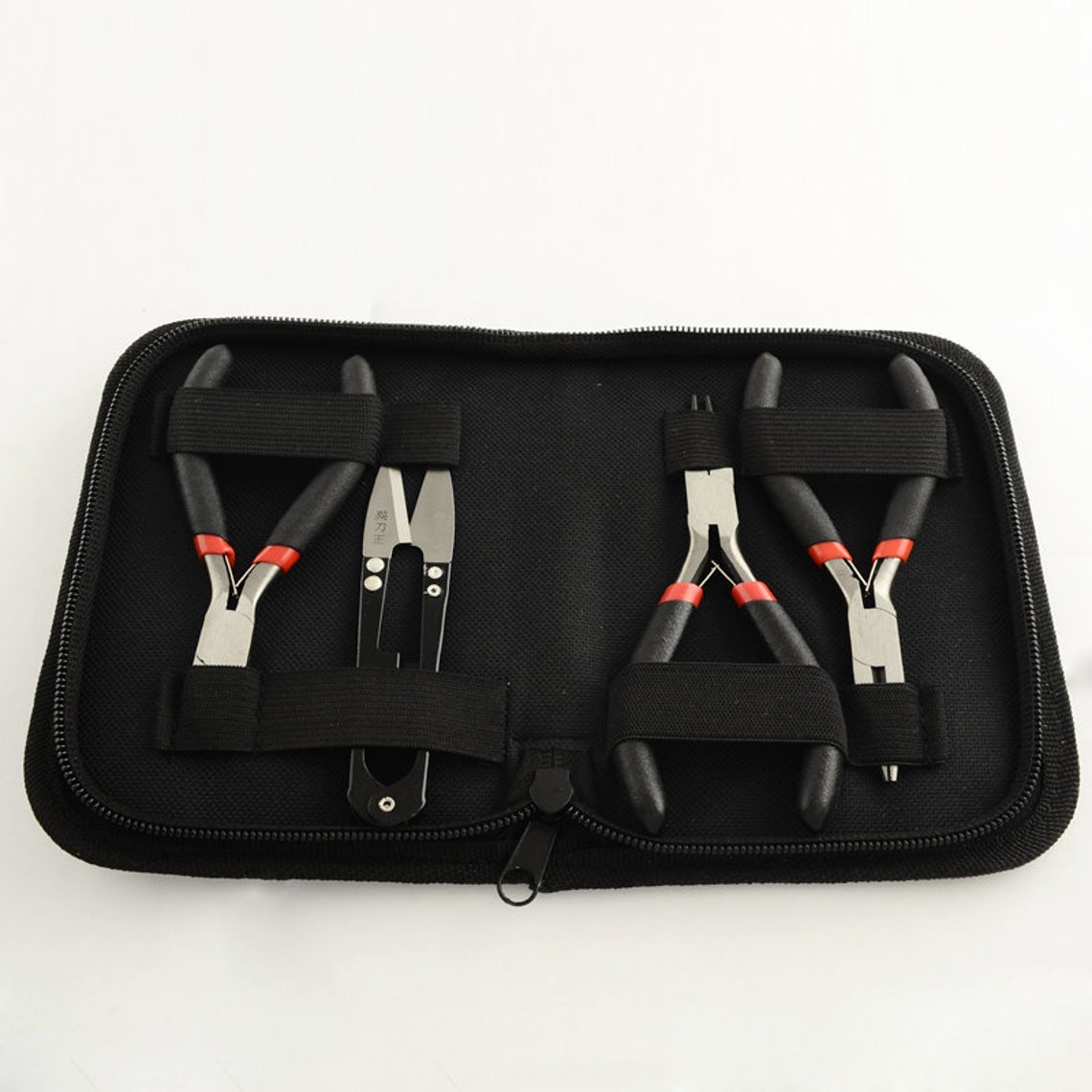 4-piece Bead Jewelry Tool Kit With Case - Etsy