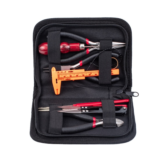 10-piece Bead Jewelry Tool Kit With Case - Etsy