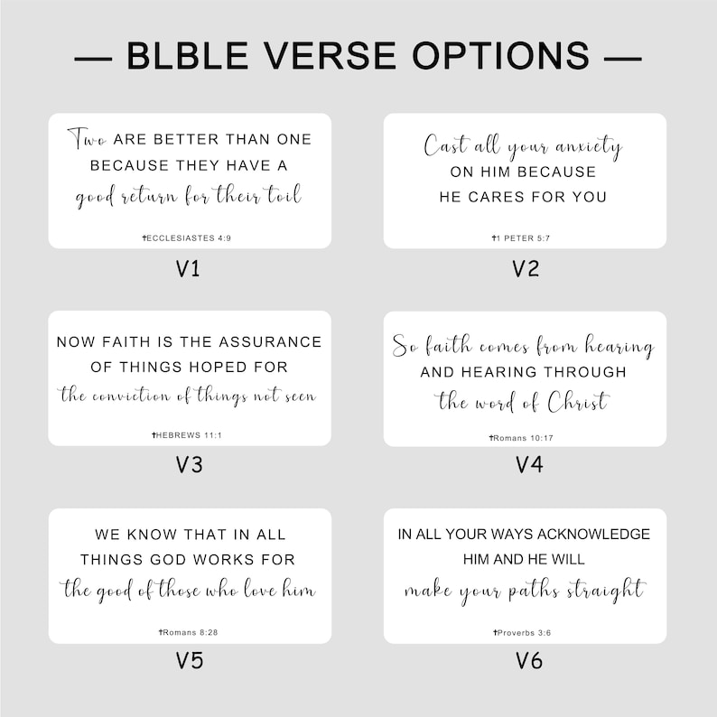 Custom Bible Verse LED Light/custom Favorite Bible Verse Gift/christian ...