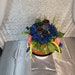 Paradise Waterfall Flower Arrangements W/ Small Pebbles Base. - Etsy