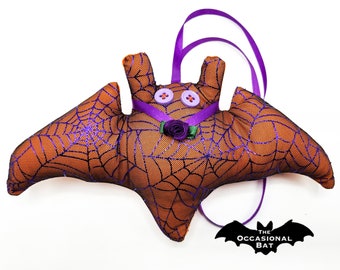 Pastel Goth Purple Microbat With White Lace and a Purple Rose Choker - Etsy