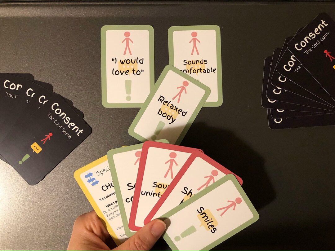 Consent the Card Game for Kids, Teens and Adults DIGITAL DOWNLOAD - Etsy