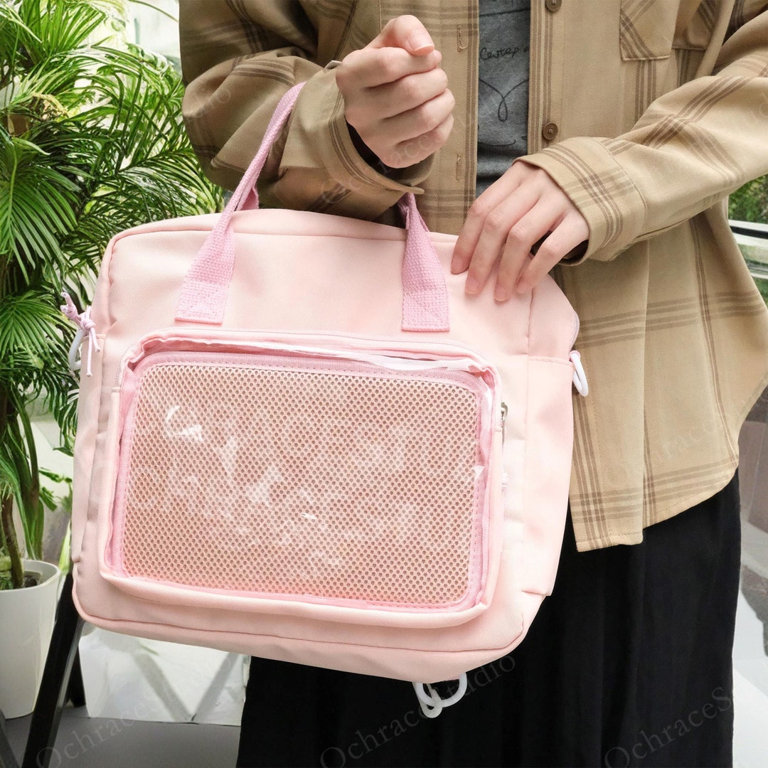 Ita Bag Backpack, Vegan Leather Bag, Tote Bag Anime, Ita Bag Pin ...