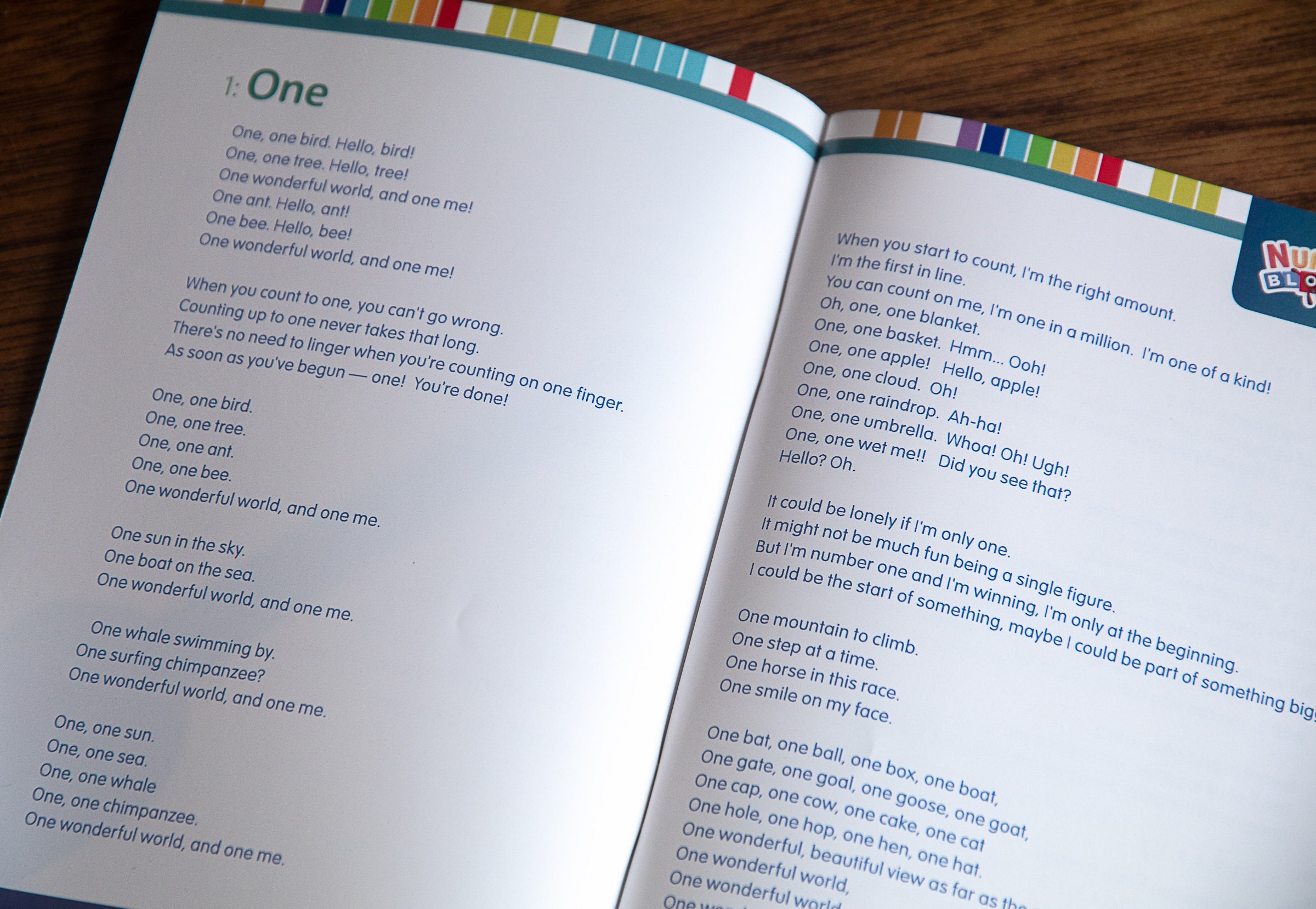 Numberblocks Songbook - Etsy