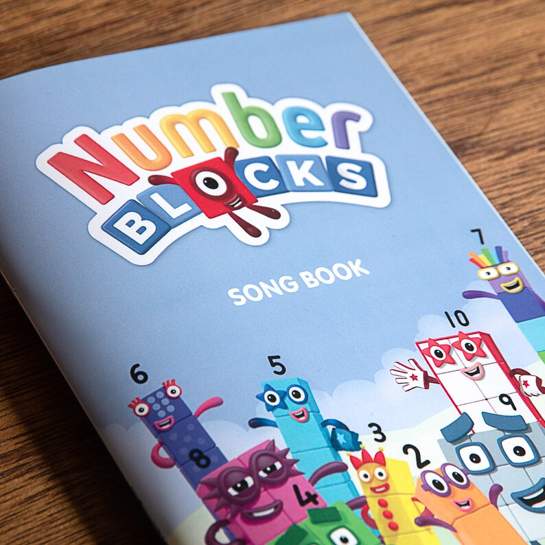 Numberblocks Songbook - Etsy