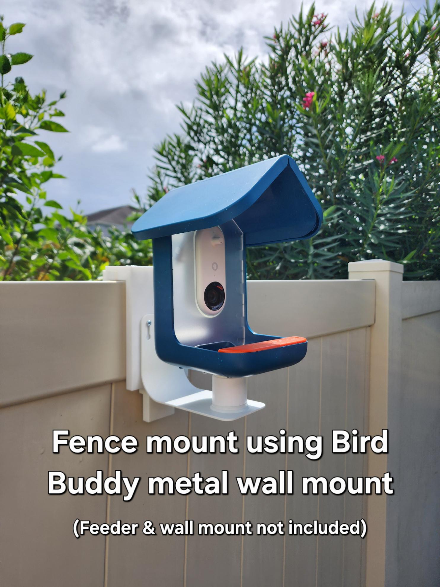 Bird Buddy Fence Mount: Damage-free Installation - Etsy
