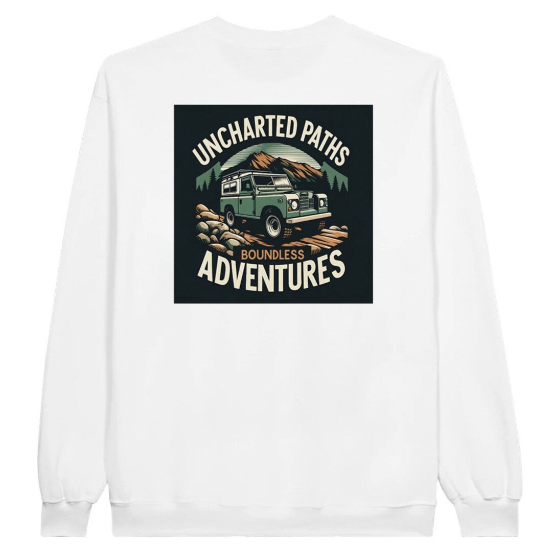 Uncharted Paths Land Rover Defender Classic Unisex Crewneck Sweatshirt ...