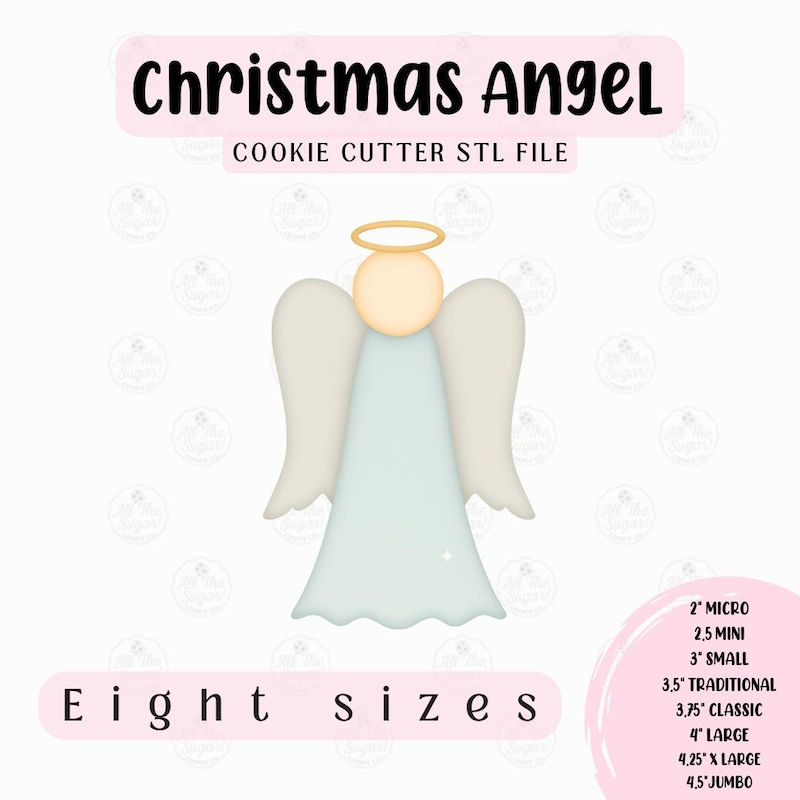 Angel Cutter and Stamp - Etsy