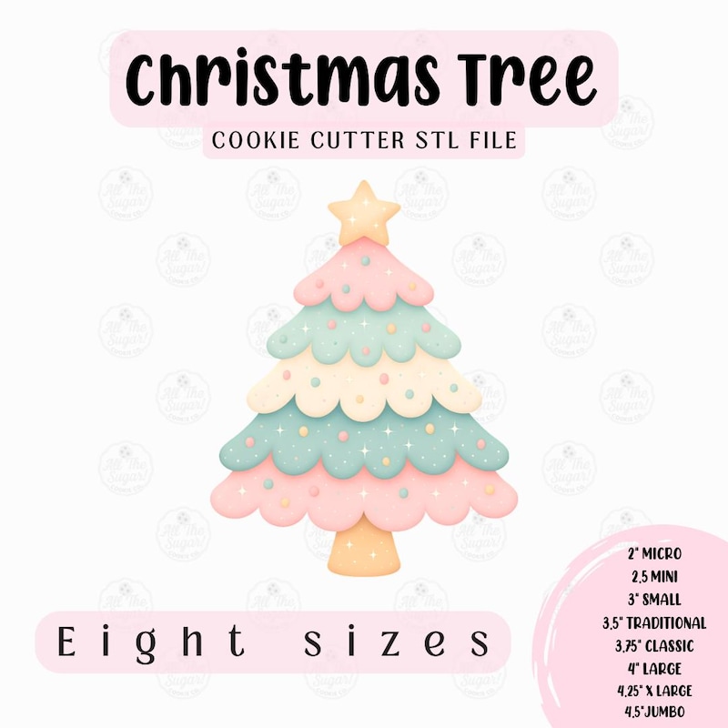 Tree Cookie Cutter - Etsy