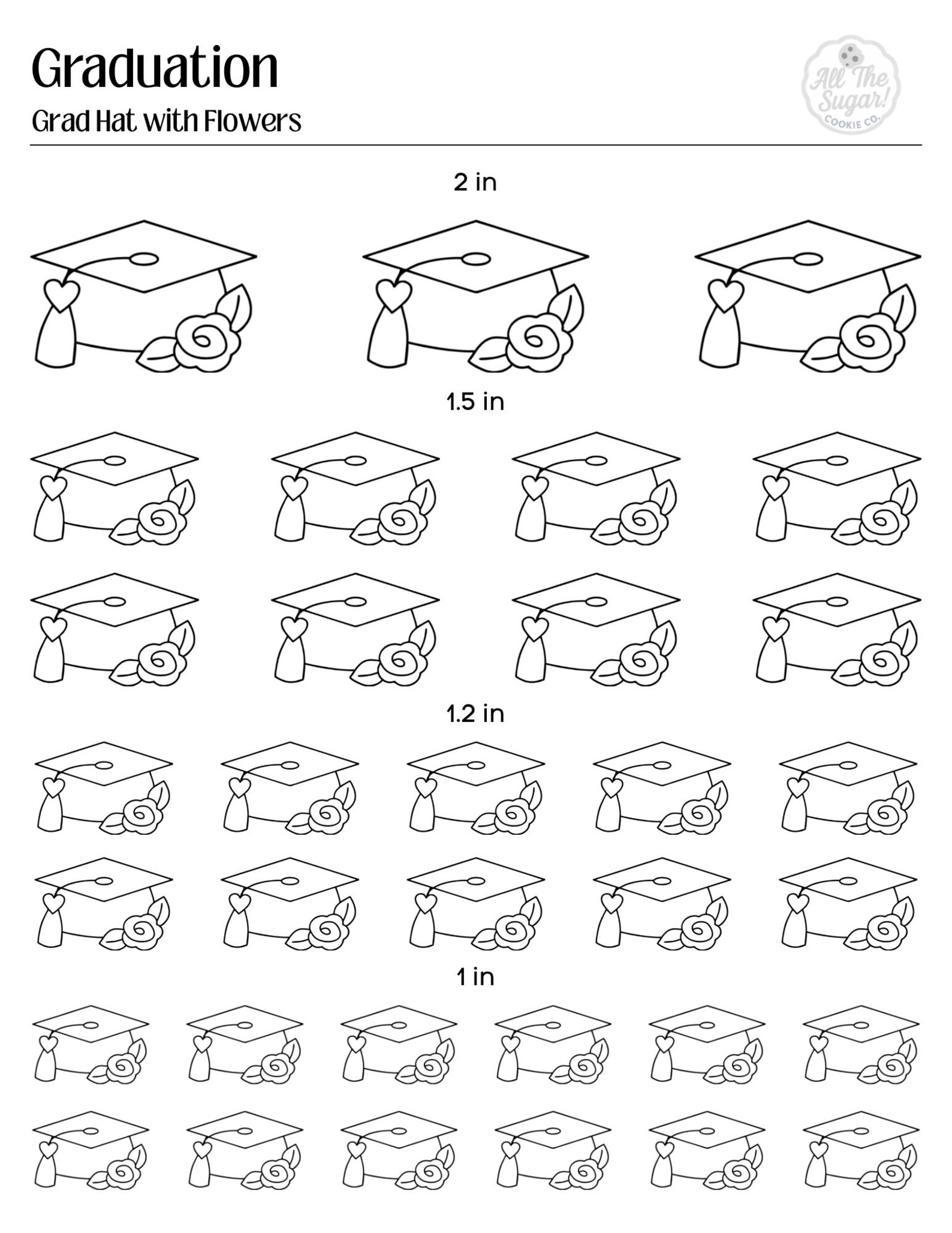 Graduation Royal Icing Transfers - Etsy