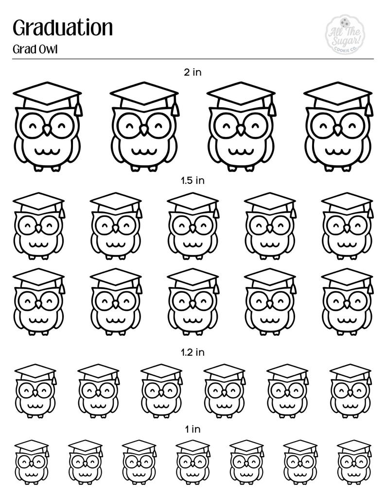 Graduation Royal Icing Transfers - Etsy