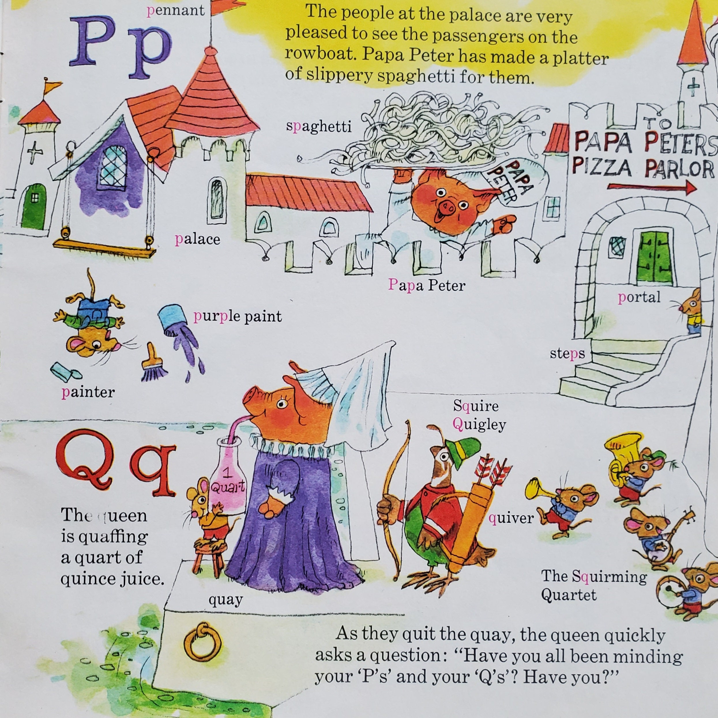 Richard Scarry's Find Your Abc's Copyright 1973 - Etsy
