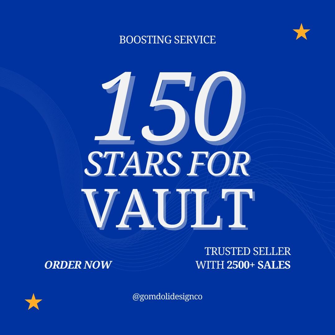 MOGO | 150 Stars - Stars for Vault / Sticker for Rewards - Etsy