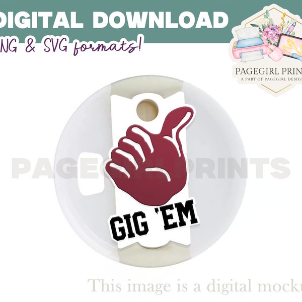 Gig Em - Etsy