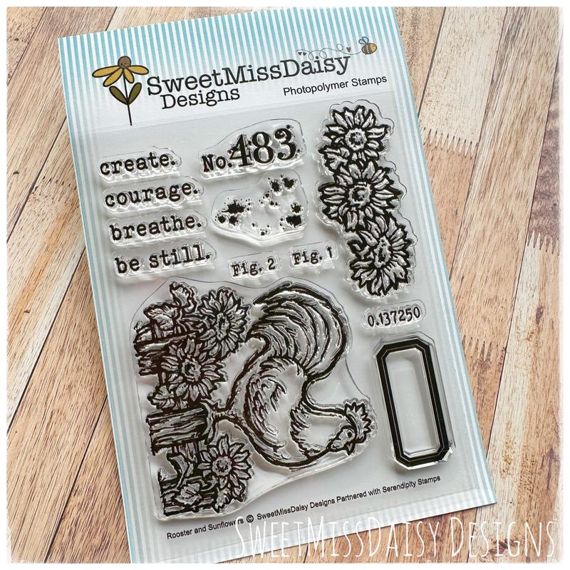 Rooster Stamp - Etsy