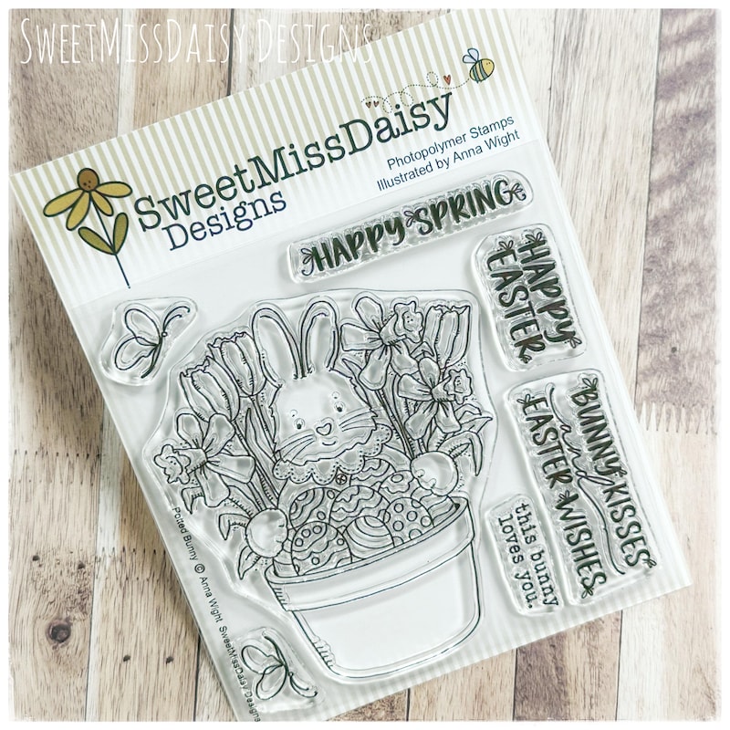 Easter Rubber Stamps Set - Etsy