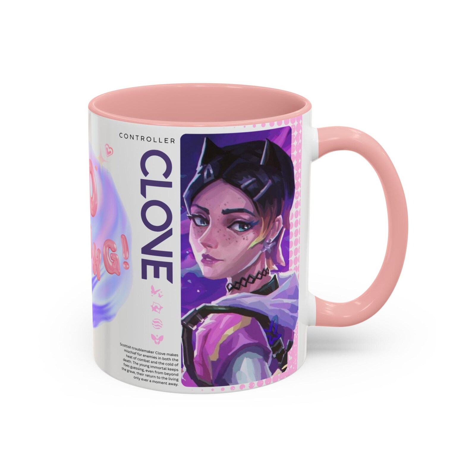 VALORANT CLOVE Coffee Mug 11oz | Cute Coffee Cup | Gift for Gamers ...
