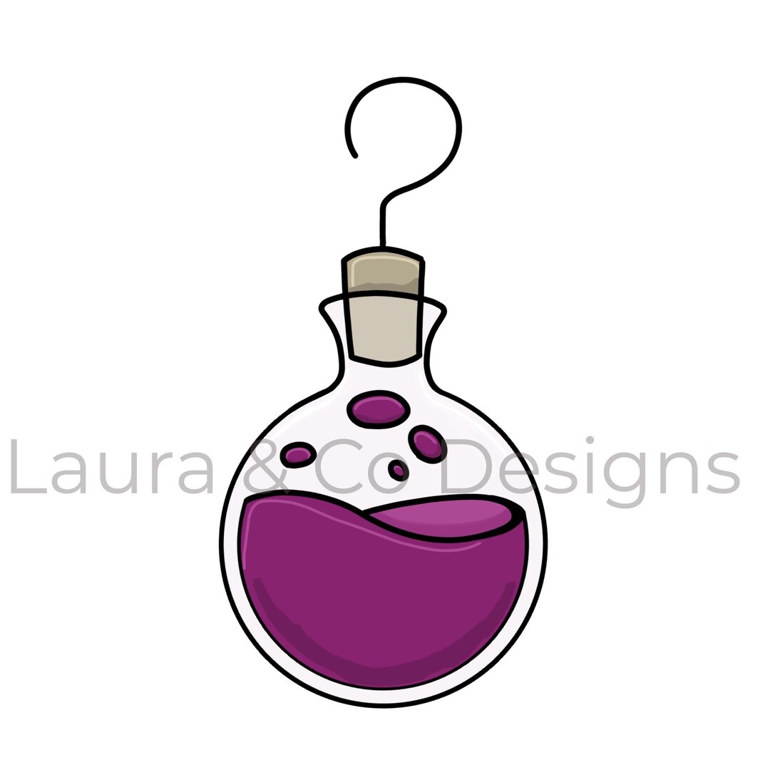 Potion SVG Silhouette or Cricut File - Etsy