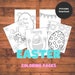 Coloring Page, Kids Coloring Page, Easter Coloring Page, , Easter ...